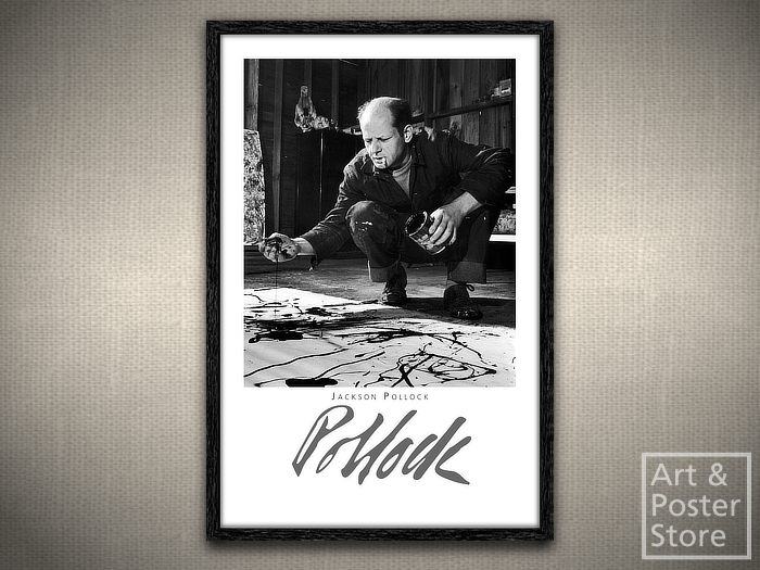 Second Life Marketplace - Jackson Pollock | Signature Photo Poster ...
